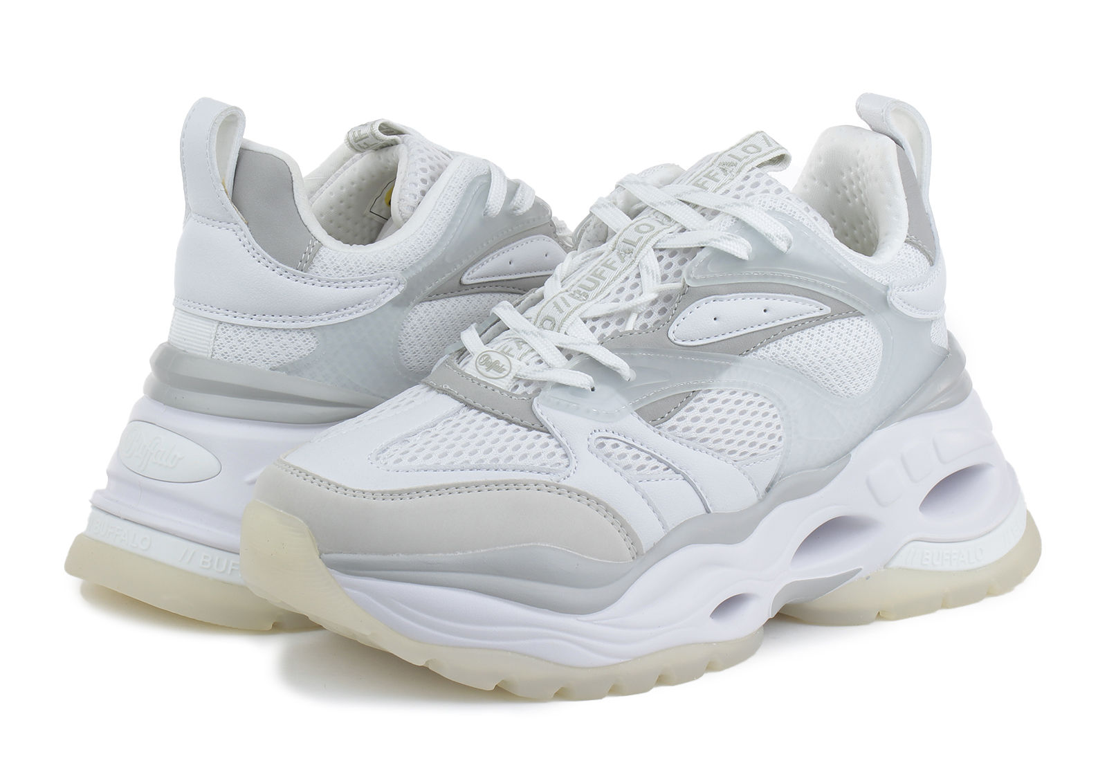 Buffalo Sneakers - Triplet M - 1630615-WHT - Online shop for sneakers ...